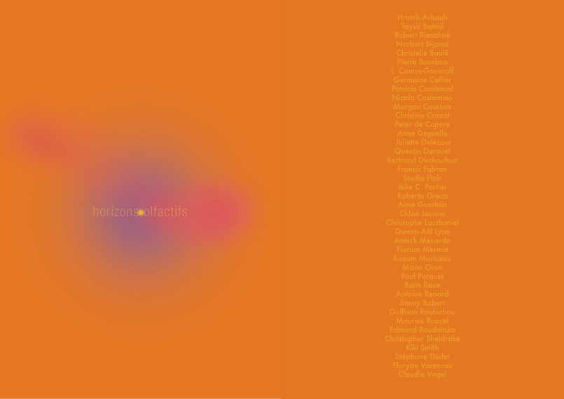 Horizons olfactifs – catalogue – sandra barré